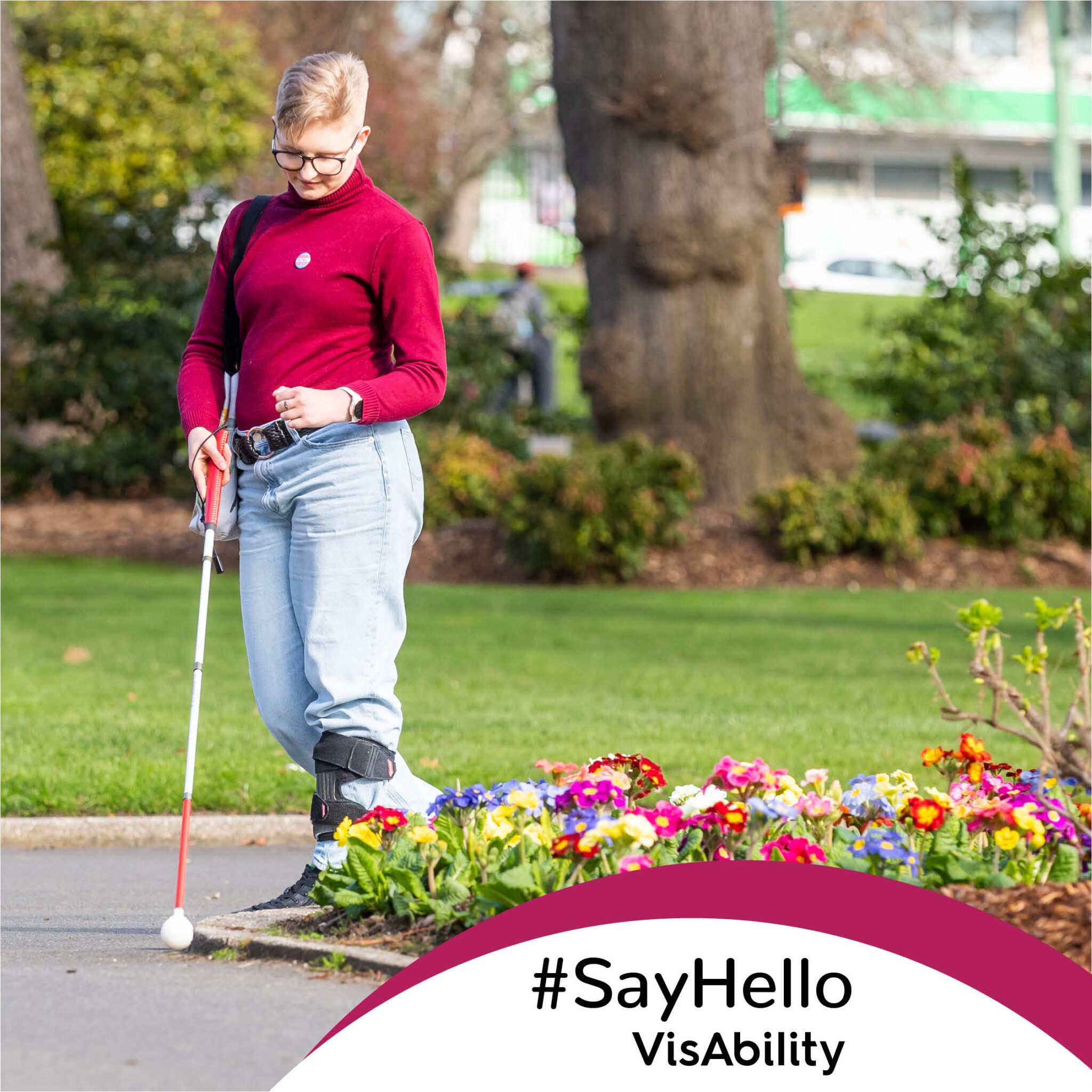 Say Hello Campaign - VisAbility Tasmania